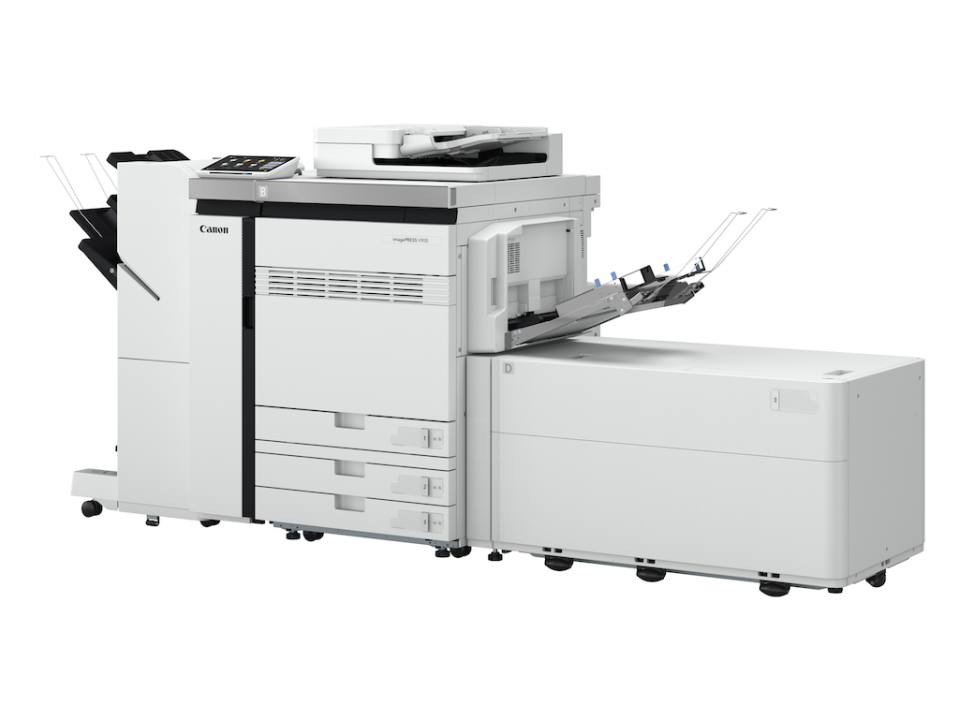 Canon predstavuje nový rad produkčných tlačiarní imagePRESS V1350 a ...